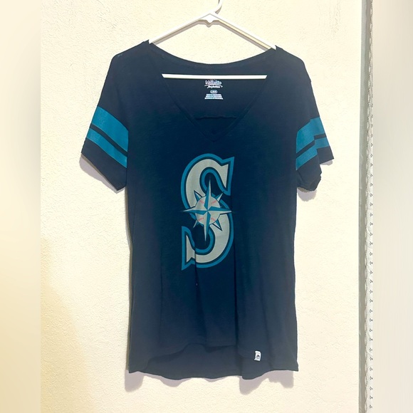 Majestic | Tops | Seattle Mariners Womens Tee Size Large | Poshmark